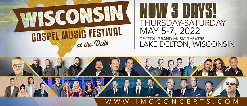 Tickets | Wisconsin Gospel Music Festival 2022 in Wisconsin Dells, WI ...
