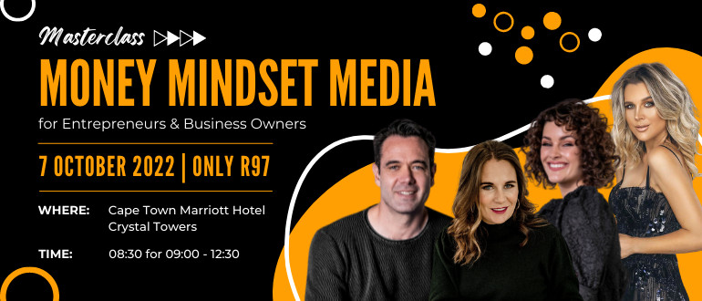 Tickets | Money Mindset Media Masterclass in Cape Town, | iTickets