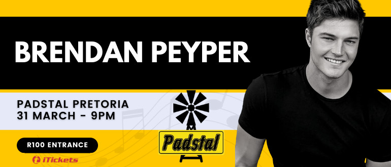 Tickets | Brendan Peyper Live at Padstal in Pretoria, ZA | iTickets