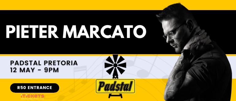 Tickets | Pieter Marcato Live at Padstal in Pretoria, ZA | iTickets
