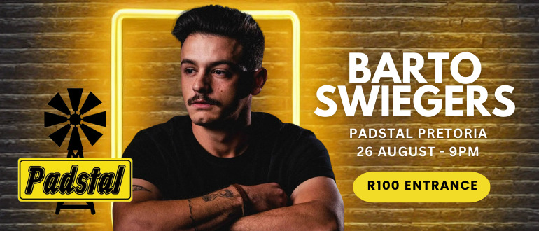 Tickets | Barto Swiegers Live at Padstal in Pretoria, ZA | iTickets